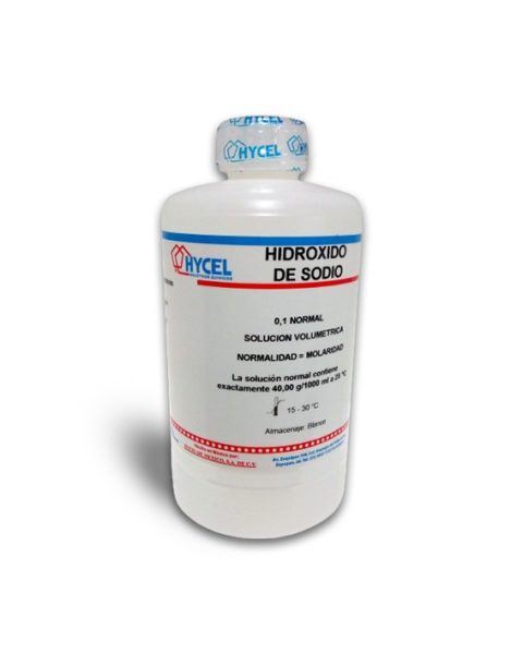 4008-100 | HIDRÓXIDO DE SODIO 1 NORMAL (CONC.VOL.), 100 ML - REPRESA